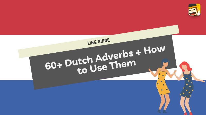 dutchA Comprehensive Guide To Dutch Adverbs With 60+ Examples | by Ling Learn Languages | Medium