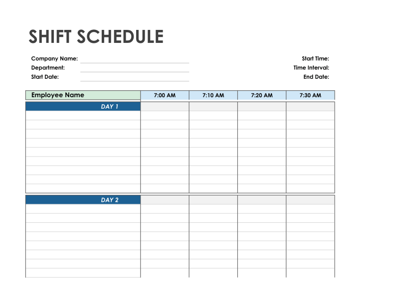 How To Schedule Shift Employees | by Ferdianurr | Medium