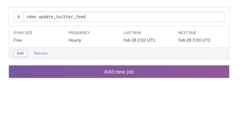 Creating Simple Automated Jobs in Heroku with Rails and Scheduler | by Zayne Abraham | Medium