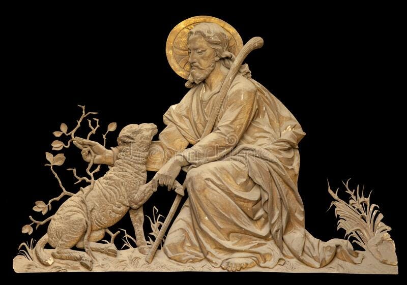 Jesus Sought and Found the Lost. The Good Shepherd Our Lord Jesus ...