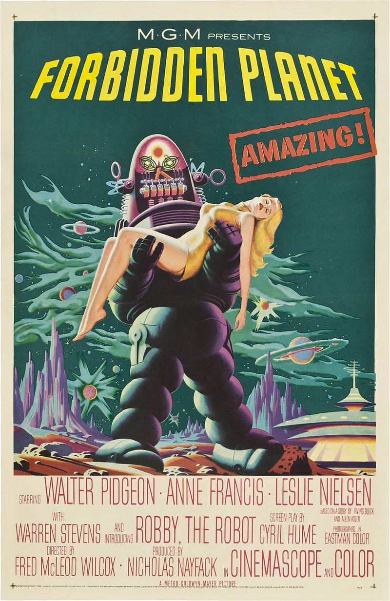Review #22: Forbidden Planet. If the mind could make monsters… | by ...