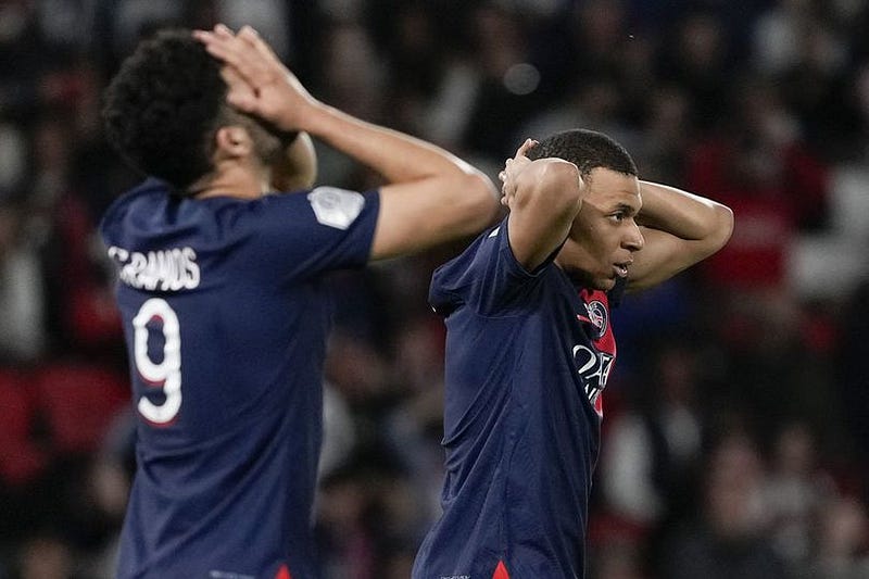 Mbappe Hanya Bermain 20 Menit, PSG Ditahan Imbang Tim Juru Kunci Ligue ...