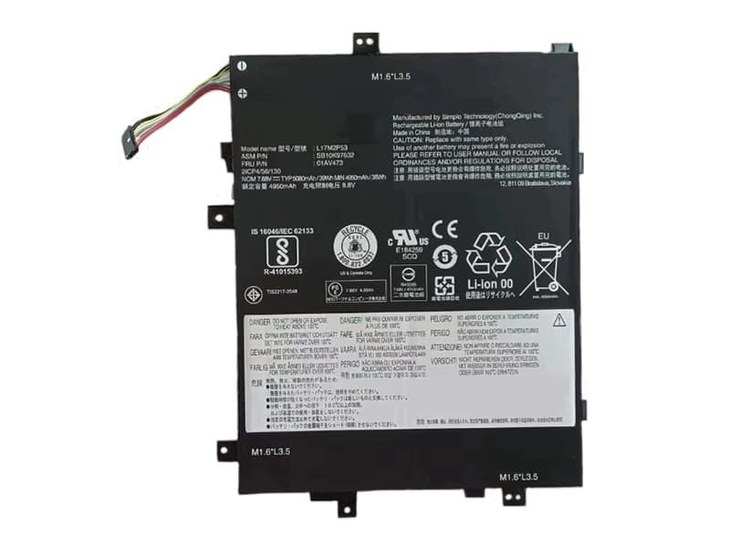Replace High Quality Battery LENOVO 7.68V 5080mAh/39WH | by Batteryven ...