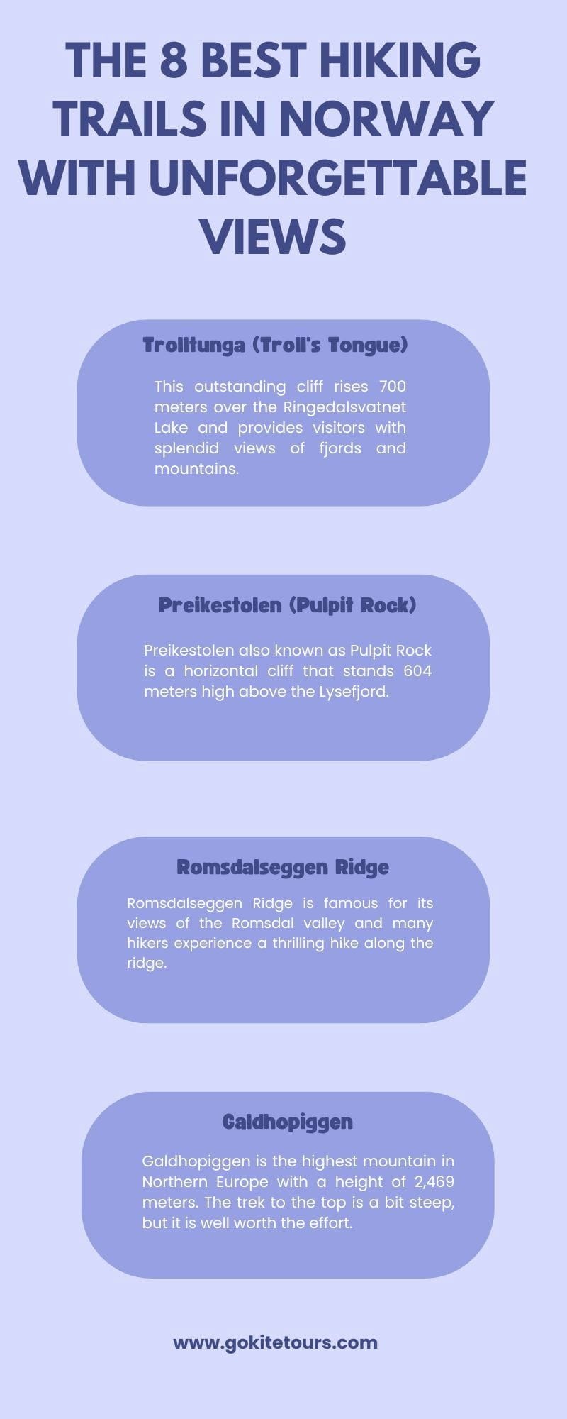 The 8 Best Hiking Trails in Norway with Unforgettable Views | by ...