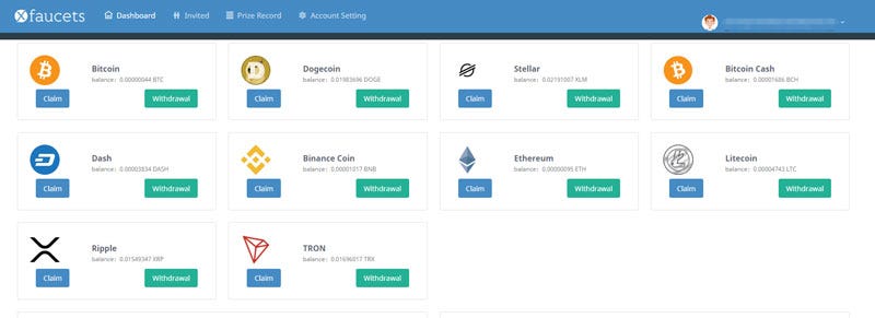 Best crypto faucets List-Earn Cryptocurrency for free | by Simonne Shuford | Medium