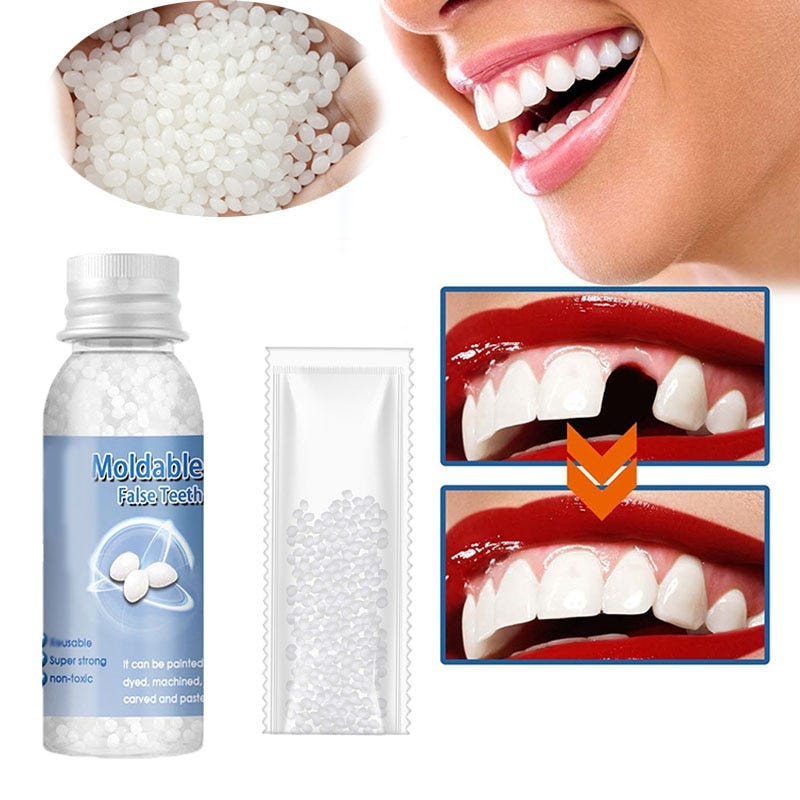 Resin Tooth Repair Glue Shapeable Teeth Gaps Filling Solid Glue ...