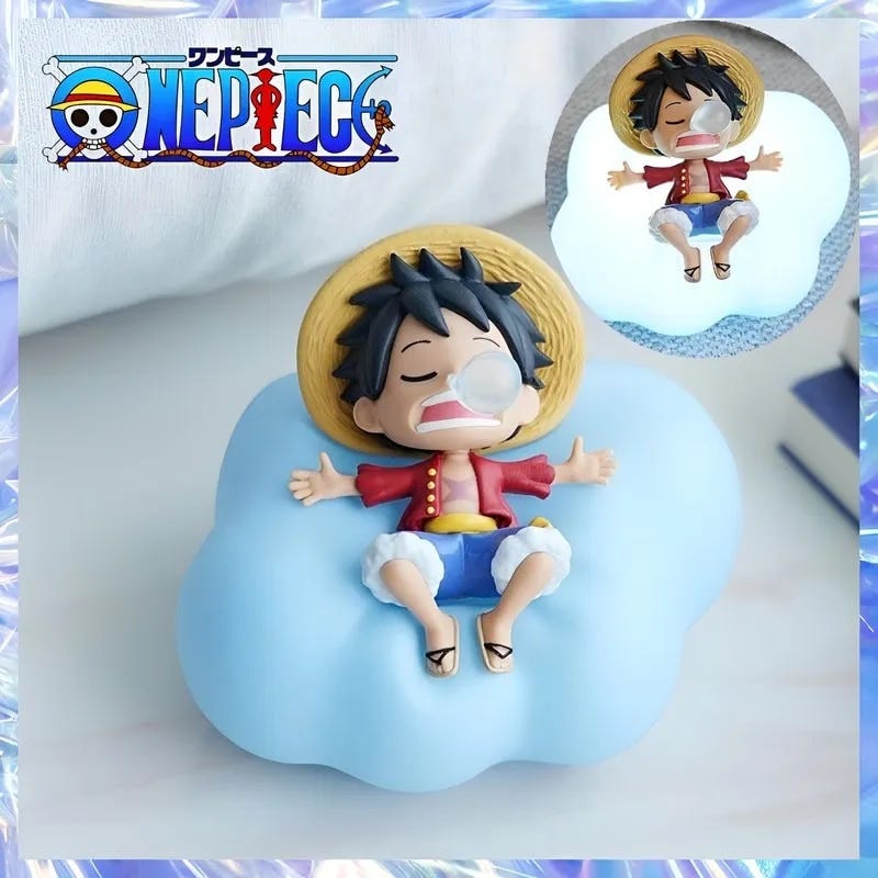 Best Price! Anime One Piece Blind Box Night Light Luffy Zoro Nami Sanji ...