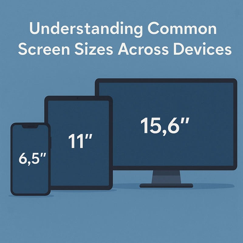 Understanding Common Screen Sizes Across Devices | by Jace Reed | May ...