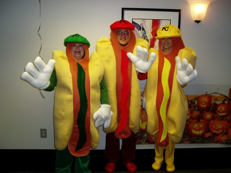 Costume Ketchup Mustard Relish