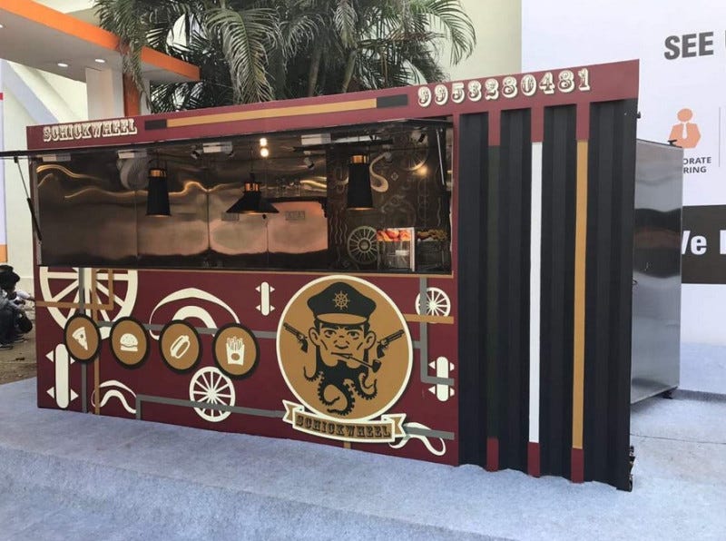 Food Kiosk and Ice Cream Kiosk Manufacturers in India | by Schick Wheel ...