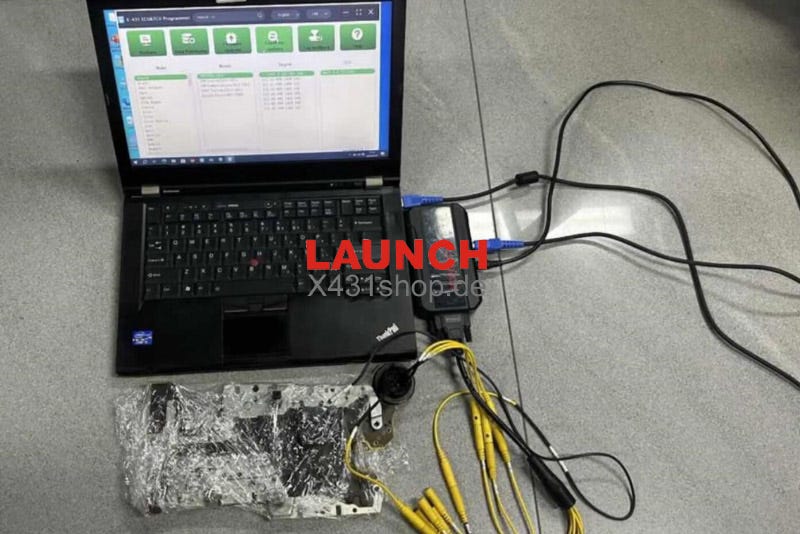 How Launch X431 ECU & TCU Programmer Clear Mercedes TCU VGS3? - X431 ...