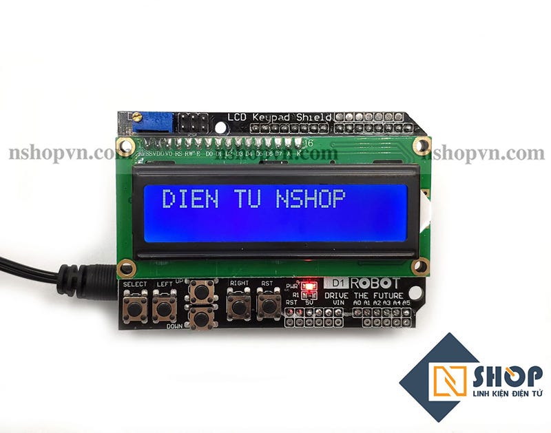 LCD1602 Keypad Shield. LCD1602 Keypad Shield được phát triển… | by temp Temp | Medium