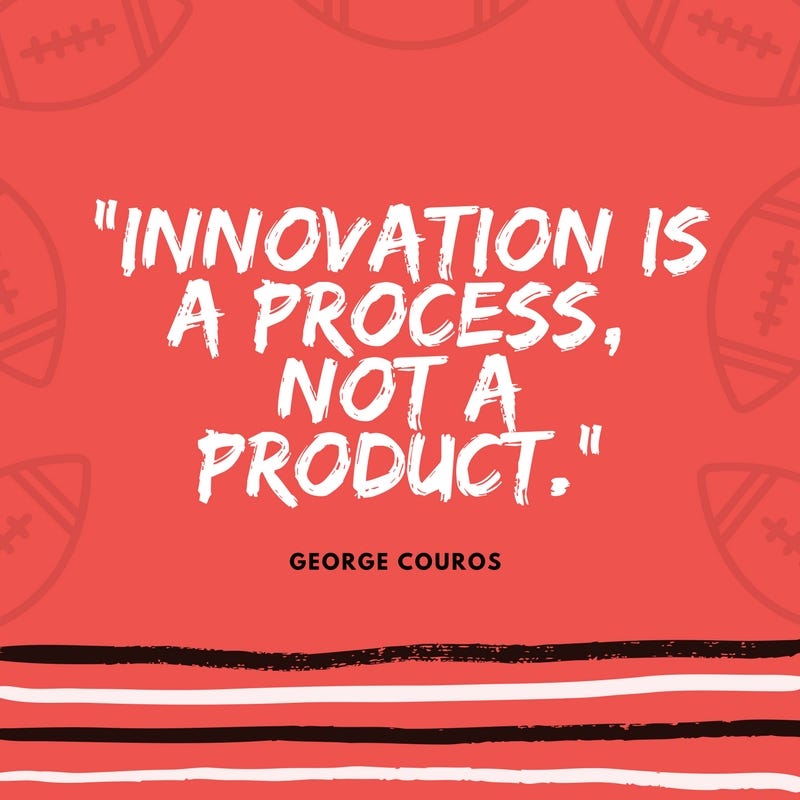 Innovation is a process, not a product. | by George Couros | Medium