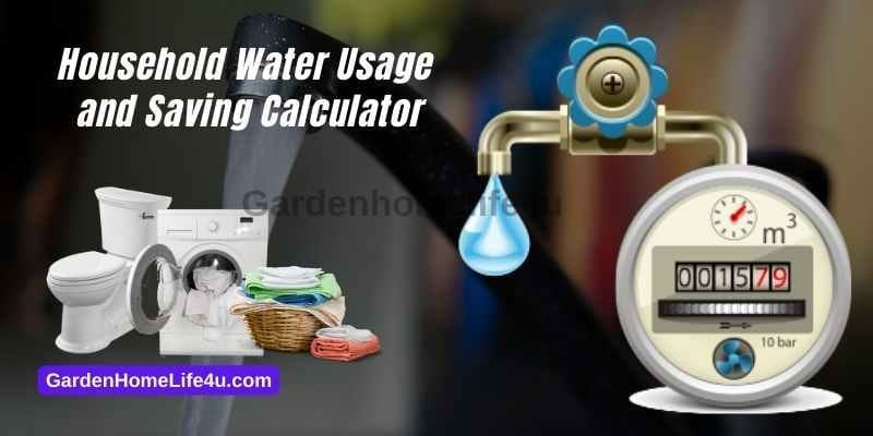 Household Water Usage and Saving Calculator | by Household - Garden ...
