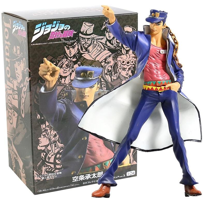 Anime Bizarre Adventure Kujo Jotaro PVC Figure - The Official JJBA ...