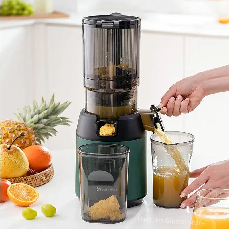 Hot Review! Large Caliber Juicer Residue Separation Household Low-speed ...