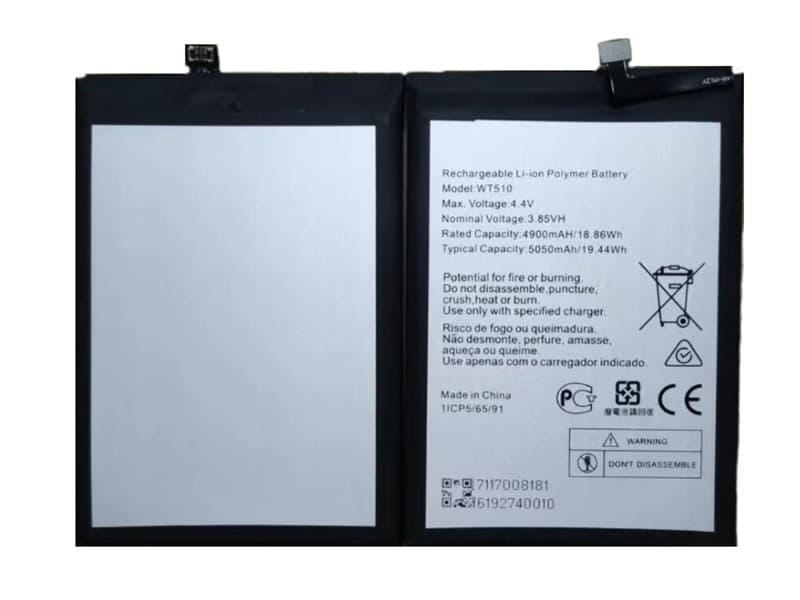 Buy NOKIA WT510 NOKIA 3.85V 5050mAh/19.44WH Battery | by Batteryven ...
