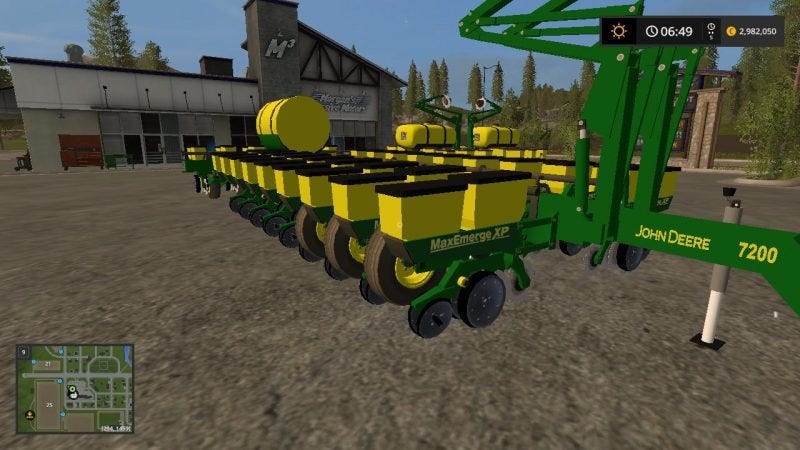 John Deere 24 row seeder v1.0 | FS 2017 Mod — Farming Simulator 2017 ...