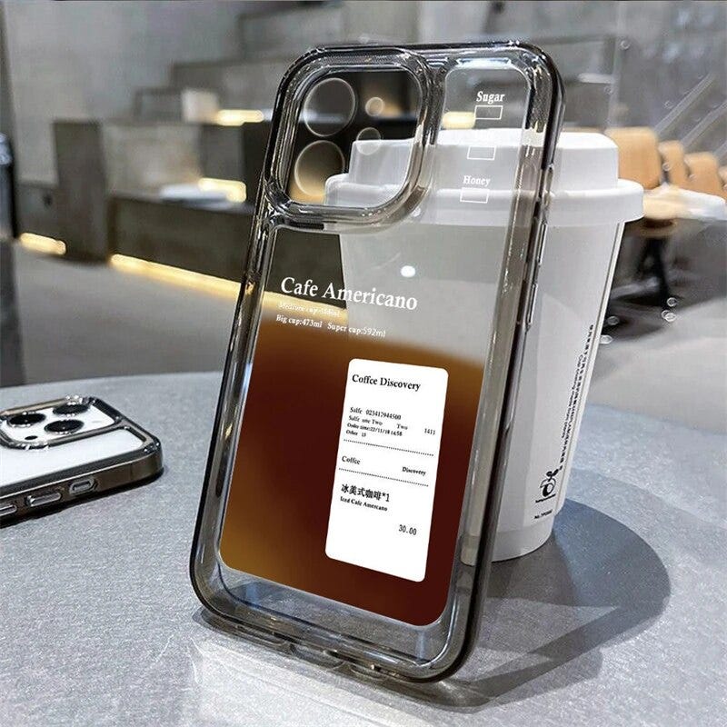 Fuel Your Phone & Soul with a Cafe Americano Phone Case: A Coffee Lover ...