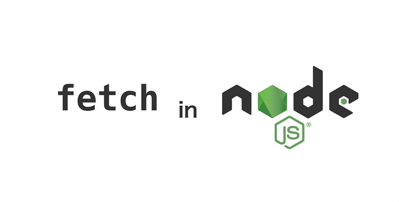 node-fetch!!! use undici-fetch. When people started as node.js… | by Aayush Sahu | Jun, 2024 ...