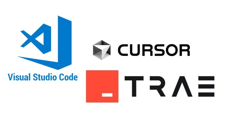 VS Code vs. Cursor vs. Trae: Navigating the AI IDE Landscape in 2025 | by Joodi | Medium