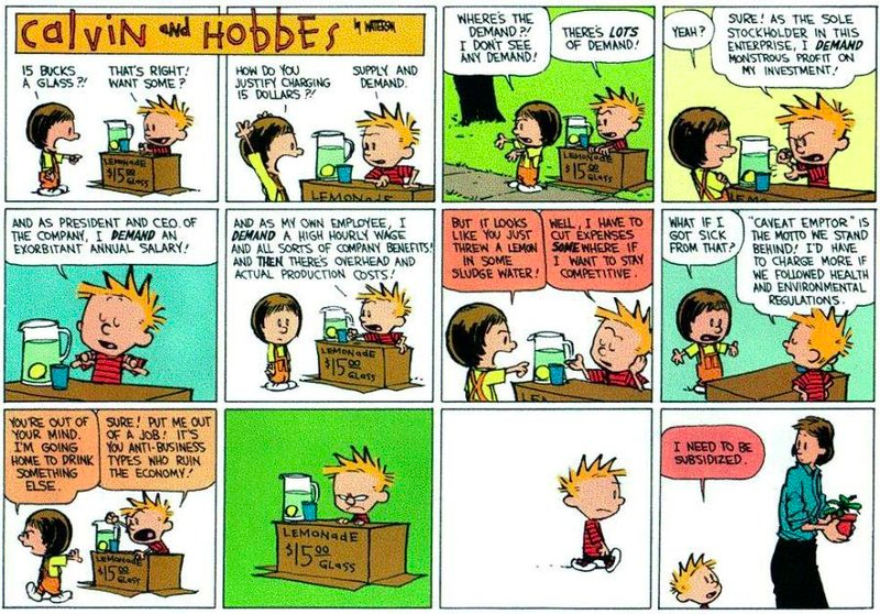 Calvin and Hobbs Illustrates How Spontaneous Order Works | by Centre ...
