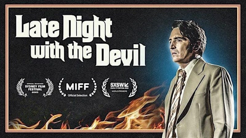 Review of ‘Late Night With The Devil’ (Cameron Cairnes & Colin Cairnes ...