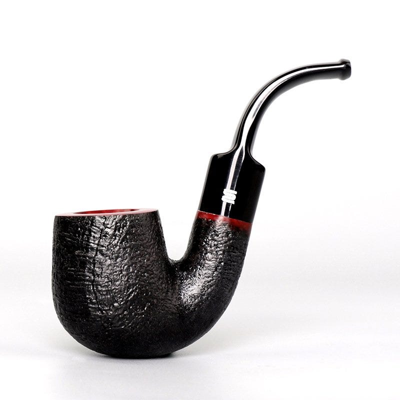 Sherlock Holmes Full Bent Briar Pipe with 9mm Filters | by Fsfsdfb | Medium