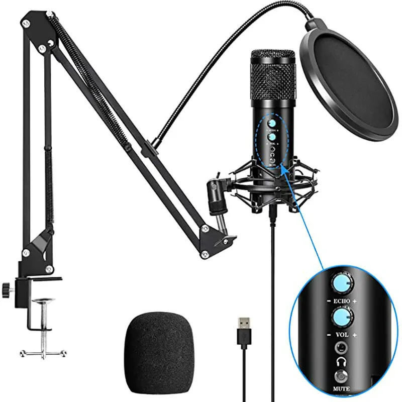 USB Pro Condenser Microphone - Ethio Shop - Medium