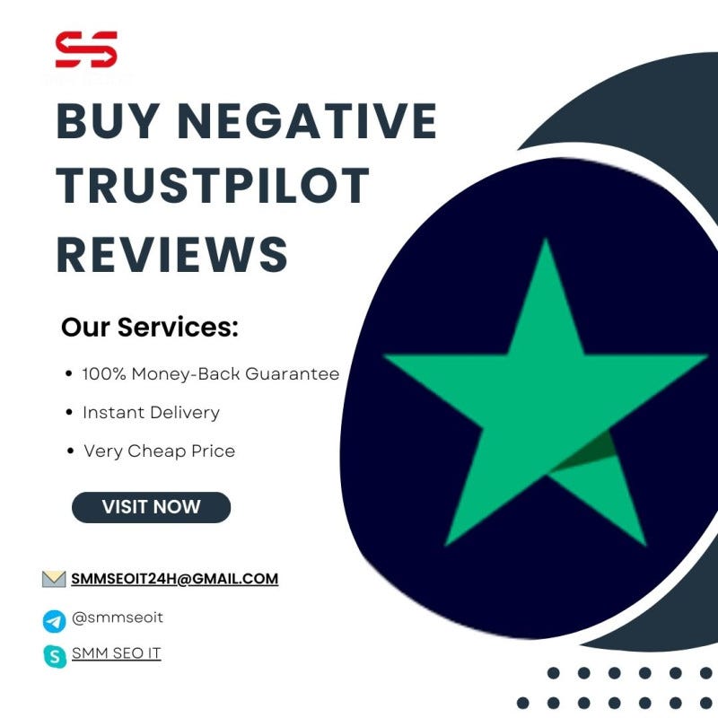 Buy Negative Trustpilot Reviews. Success backstage in the digital era ...