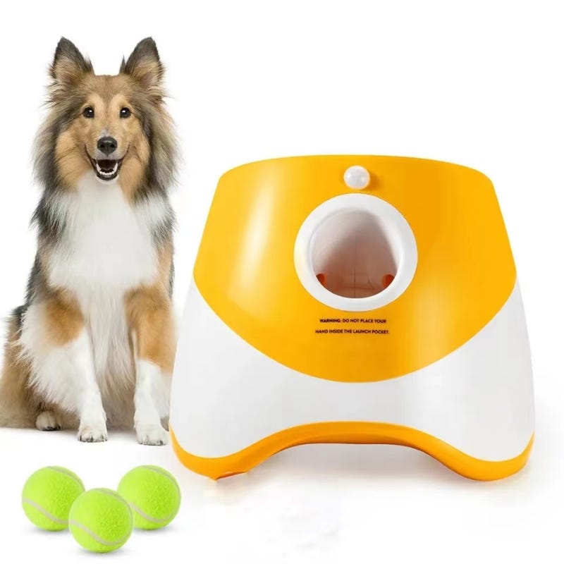 Revolutionize Fetch With This Automatic Ball Launcher for Dogs | by ...