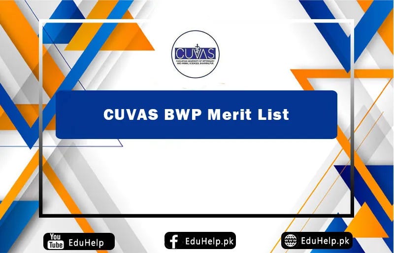 CUVAS BWP 3rd Merit List 2022 - Princehifzurrehman - Medium