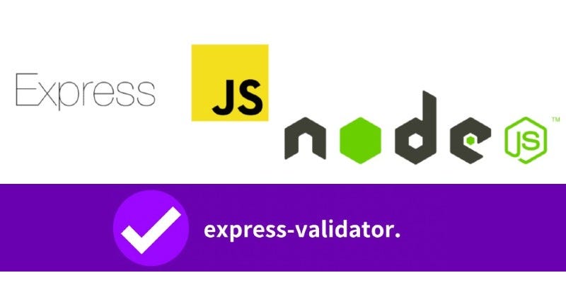 express-validator: Middleware for handling validation at the request level in Express.js ...
