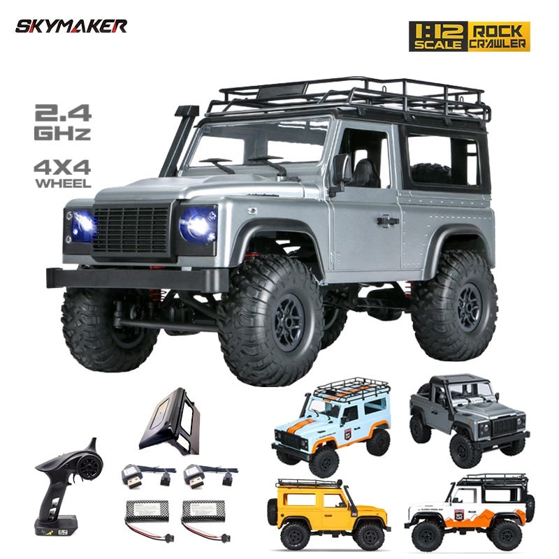 Hot Review! 1:12 Scale MN Model RTR Version WPL RC Car 2.4G 4WD MN99S ...