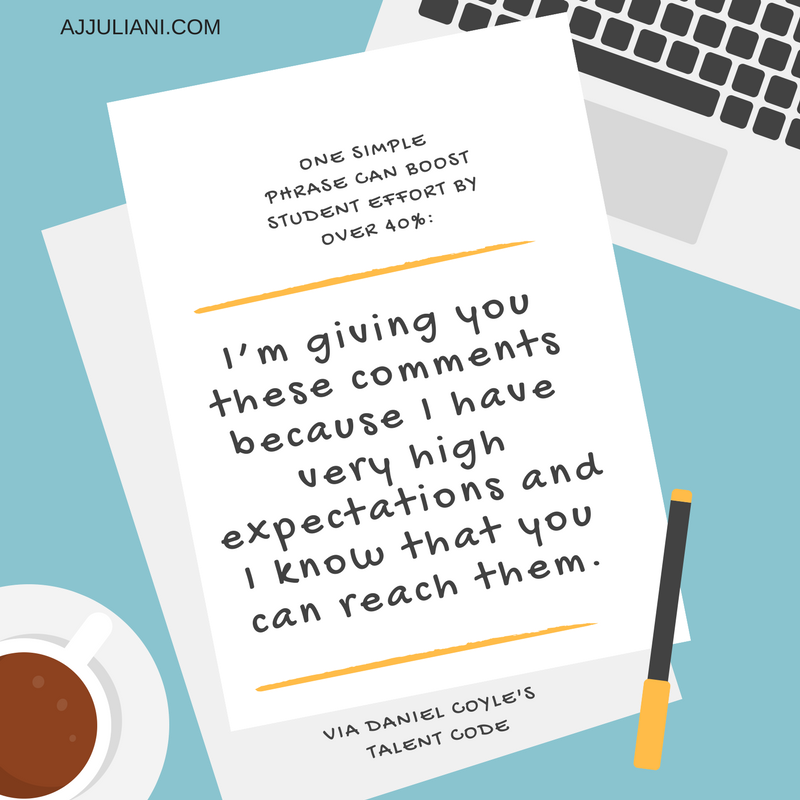 How to Empower Students with One Simple Phrase (that can boost student ... How to Empower Students with One Simple Phrase (that can boost student ...