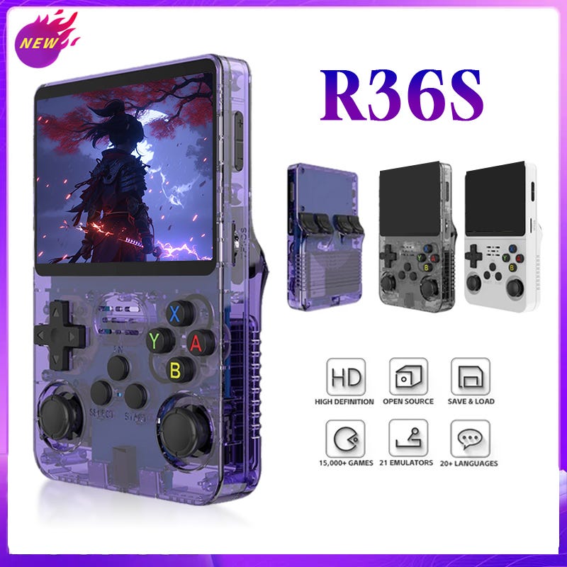 R36S: A Nostalgic Gaming Oasis with Open Source Linux and an Expansive ...