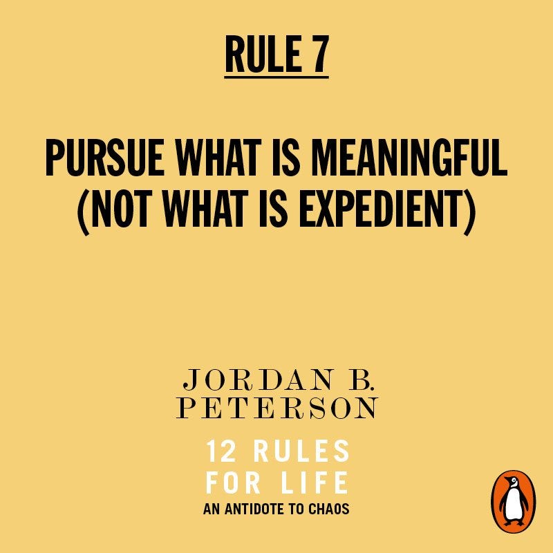 Excerpts from 12 Rules for life (Rule 7) | by Rebekah Mugenyi | Sep ...
