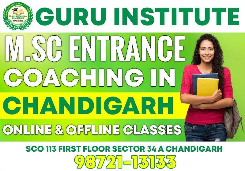 Guru Institute’s M.Sc Entrance Coaching: Elevate Your Journey to ...