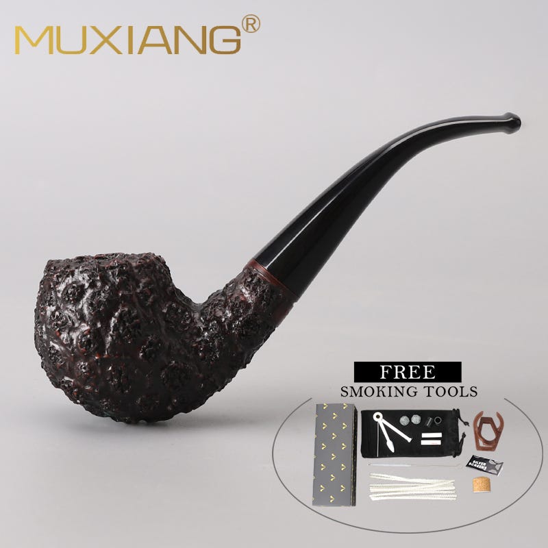 Handmade Saddle Bent Style Briar Wood Smoking Pipe Tobacco Pipe | by ...