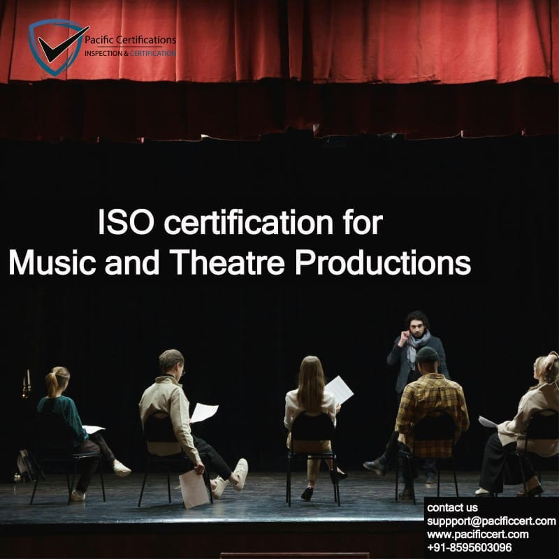 ISO certification for Music and Theatre Productions companies and ISO ...
