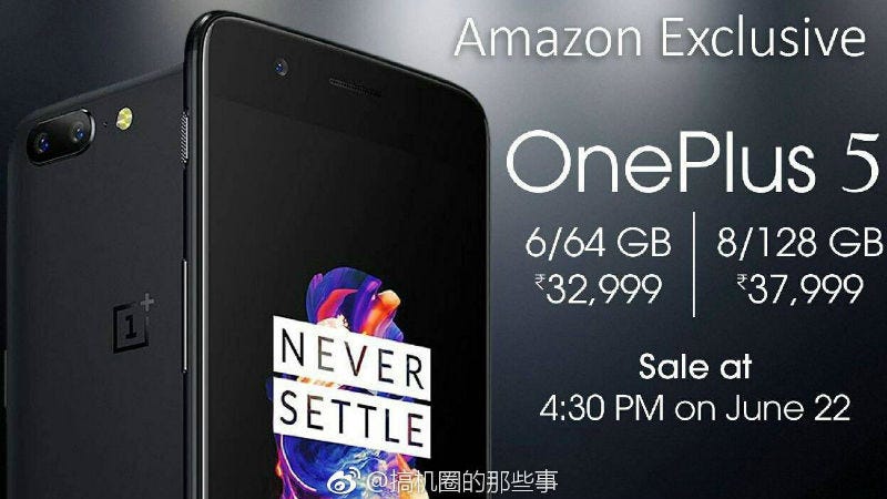OnePlus 5 Launch. The OnePlus 5 launch event less than… | by arvin | Medium