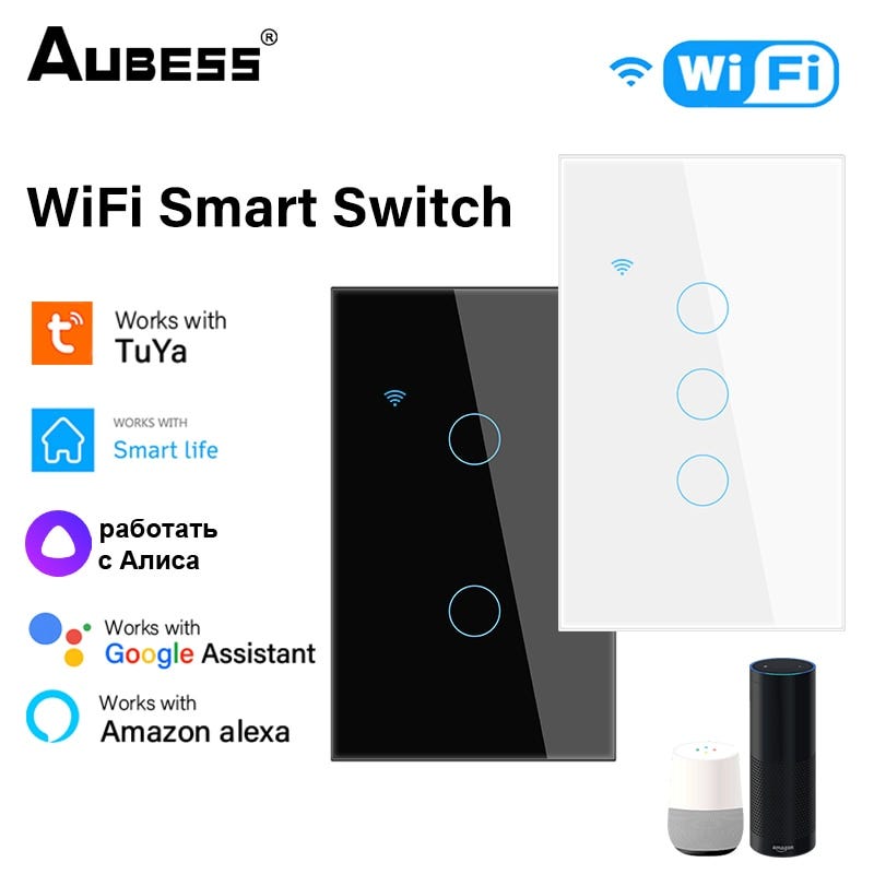 Best Price! Tuya Smart Life Home House WiFi Wireless Remote Wall Switch ...