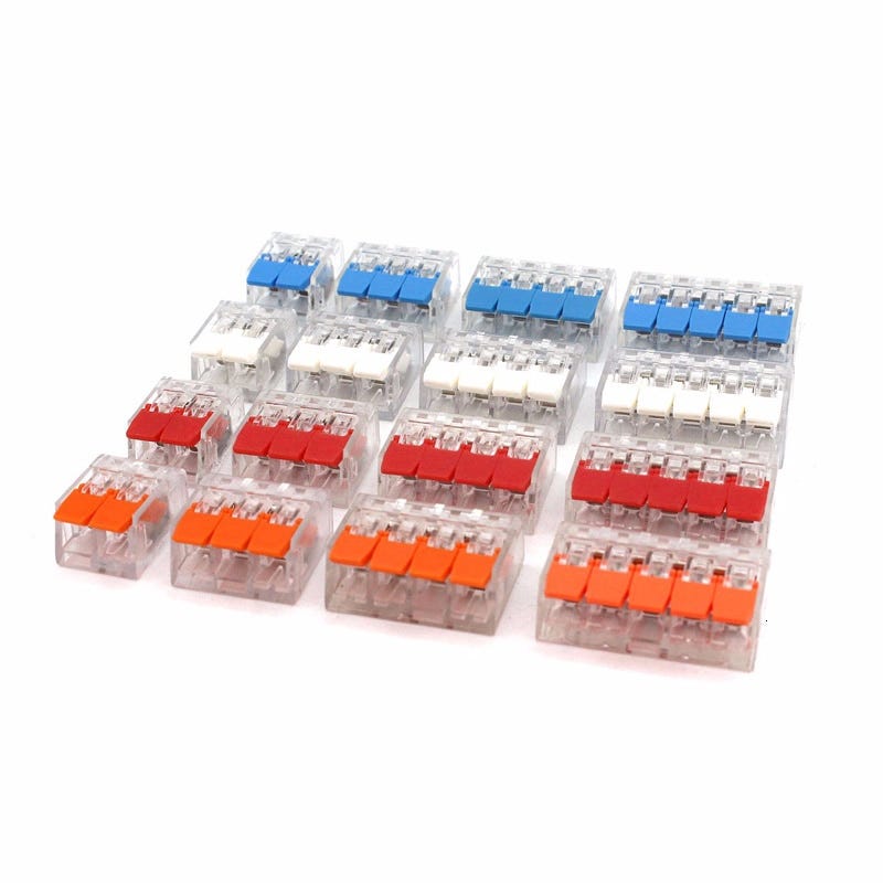 Review! Wire Connector Electric Cable Led Strip Conectors Mini Cage ...