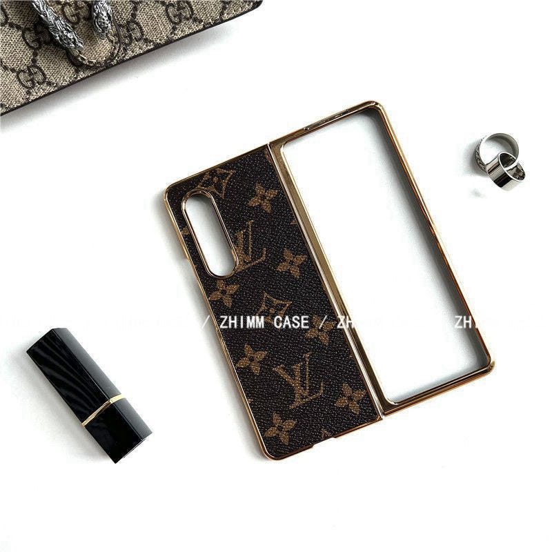 Gucci Louis vuitton galaxy z flip 3/4 case sumsung z fold 3/4 monogram ...
