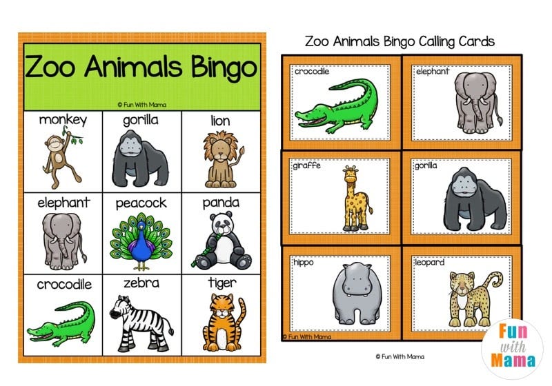 Animal Bingo Free Printable | by depositradio | Medium