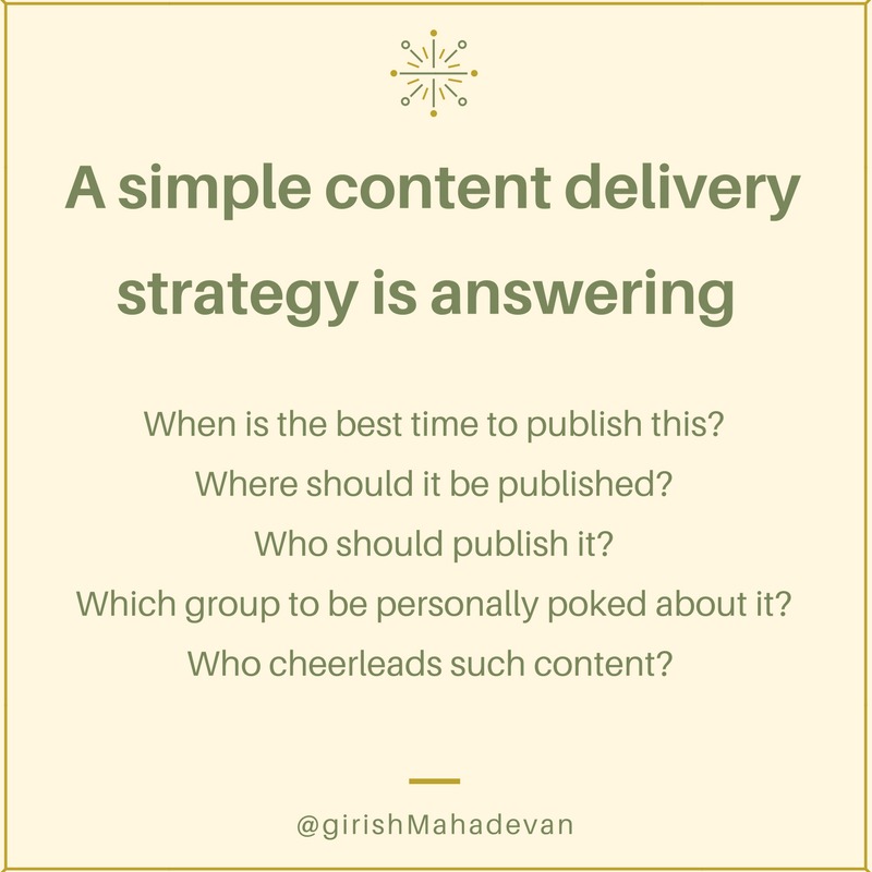 Content Strategy — 4 Focus Areas of a Strategist | by Girish Mahadevan ...