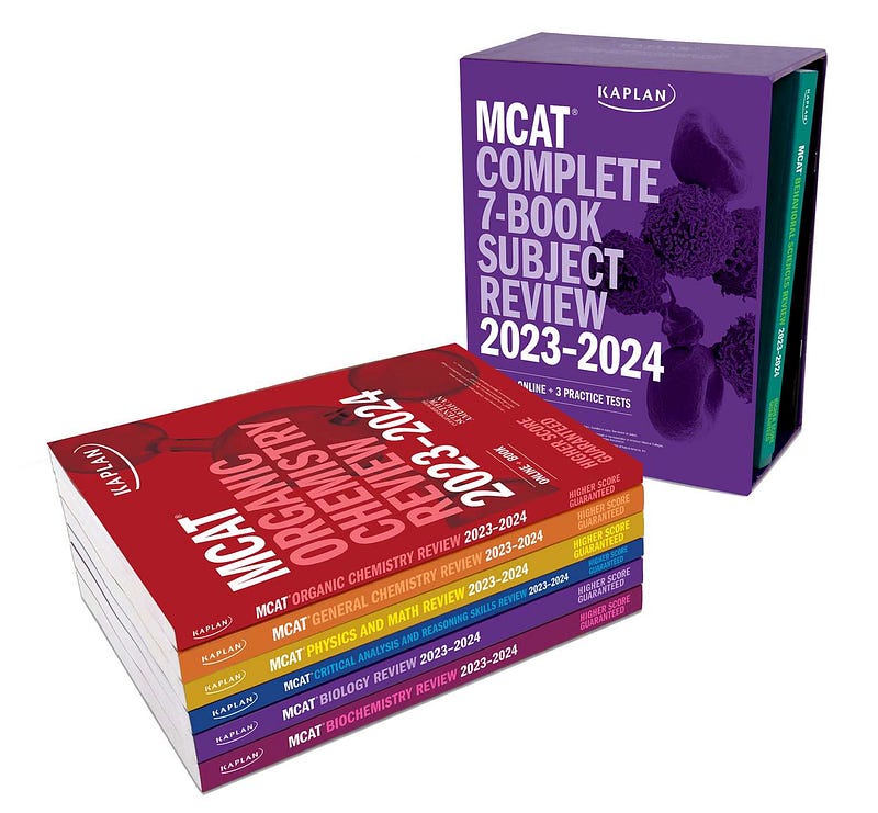 (P.D.F. FILE) MCAT Complete 7-Book Subject Review 2023–2024 Set ...