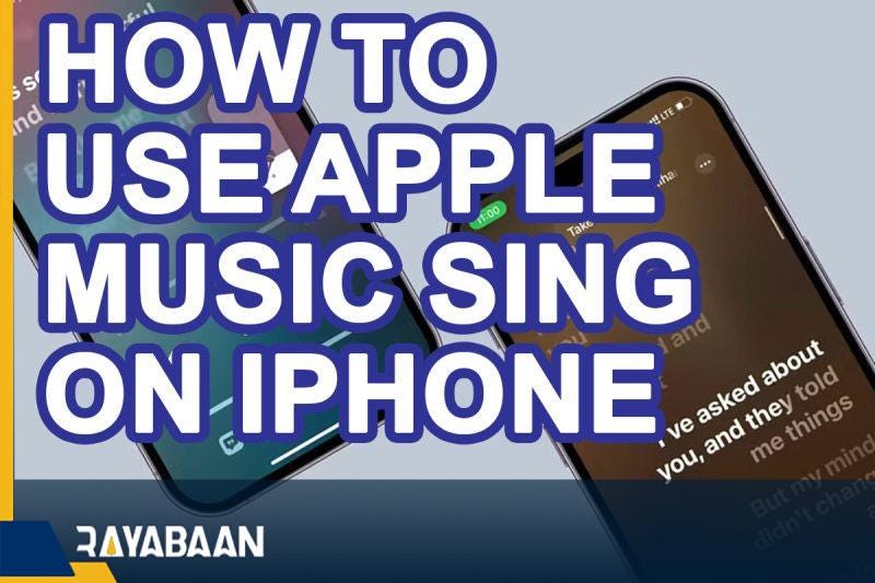 How to use Apple Music Sing on iPhone and iPad 2023 | by Amini Hamid | May, 2023 | Medium