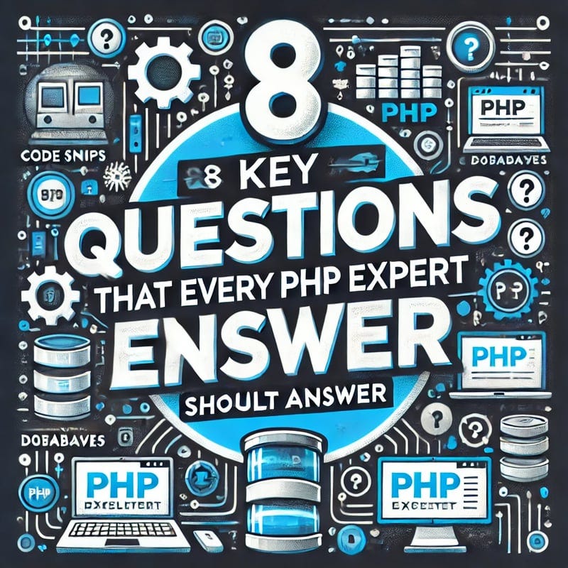 8 key questions that every PHP expert should answer | by Corrosive | Oct, 2024 | Medium