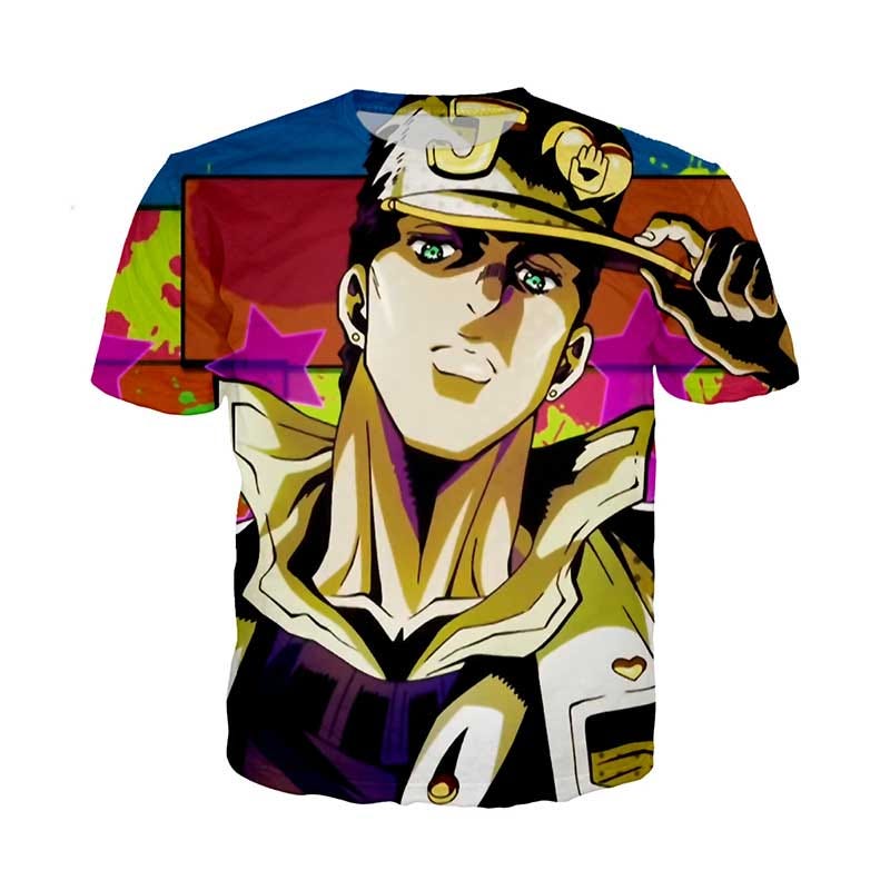 JJBA T-Shirts — JJBA T-Shirt Kujo Jotaro JJFR2008 - JJBA Merchandise ...
